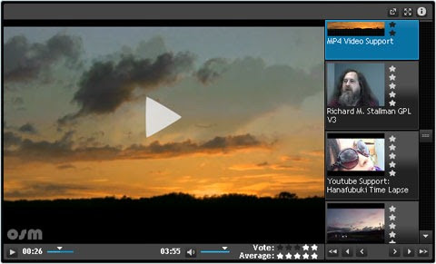 OSM – Customizable HTML5 media player for websites